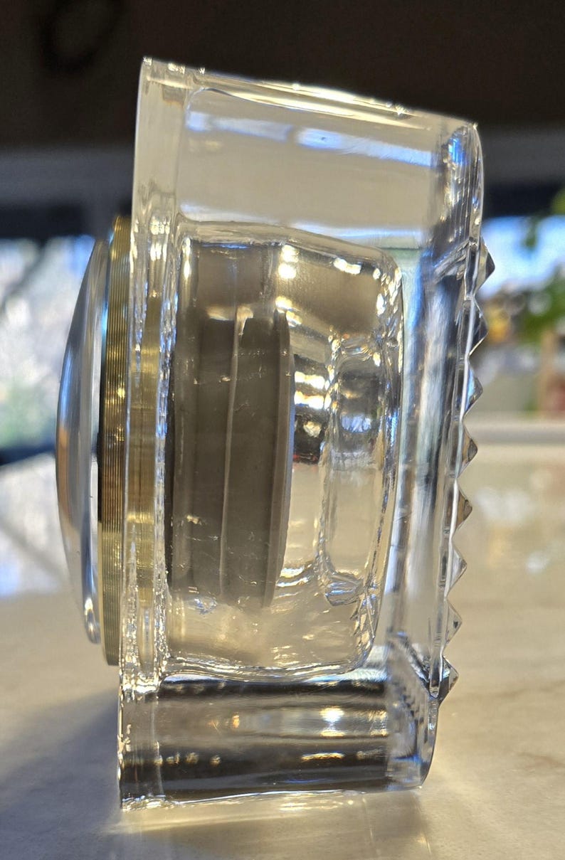 Crystal Clock - Etsy
