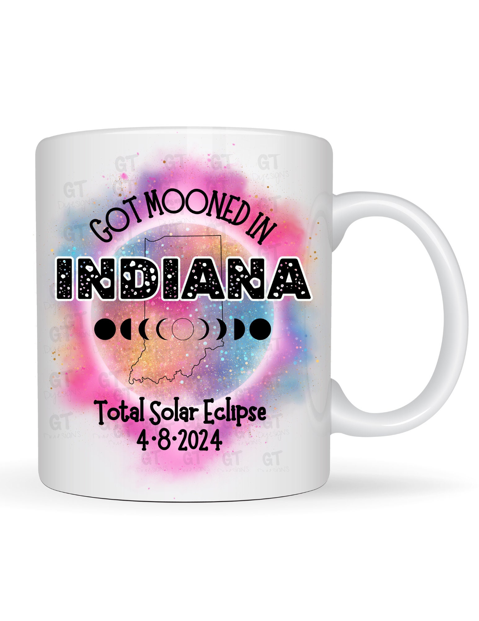 PNG Got Mooned in Indiana Design/ Digital File/ Total Solar Eclipse ...