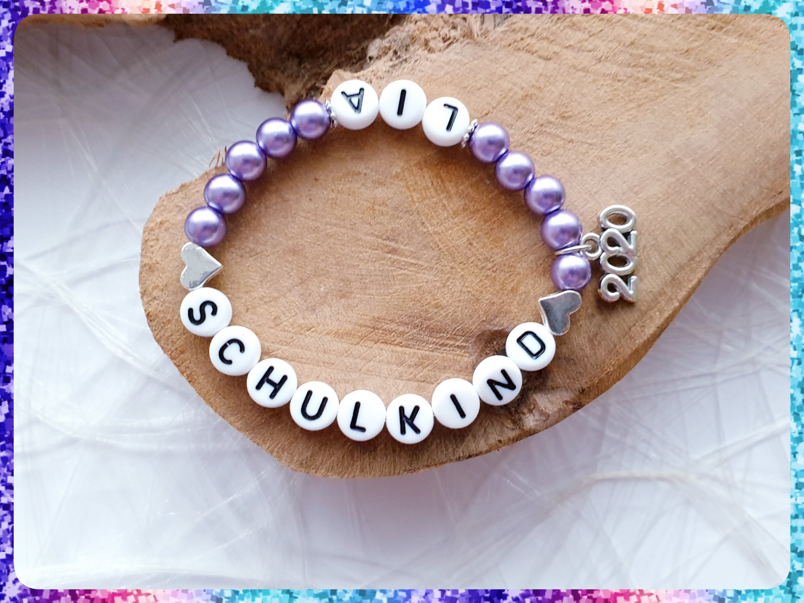 Kinder Armband Schulkind mit Namen Einschulung 2023 - Etsy.de