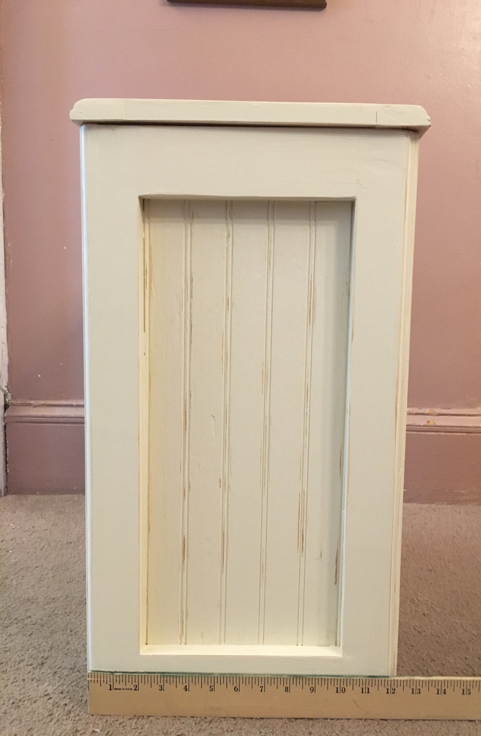 Wood Clothes Hamper - Laundry, Small Toy Chest , Storage, Shredder ...
