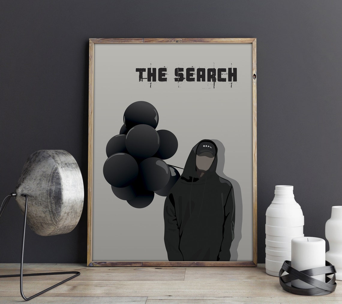 NF Rapper Musician Downloadable Print Poster Art Portrait | Etsy