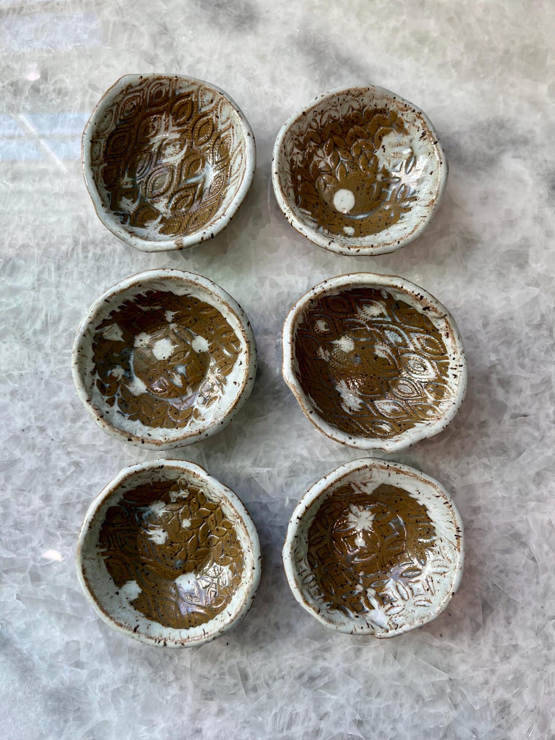 Handmade Ceramic Soy Sauce Dish Set: Sushi Bowls, Appetizer Dishes - Etsy