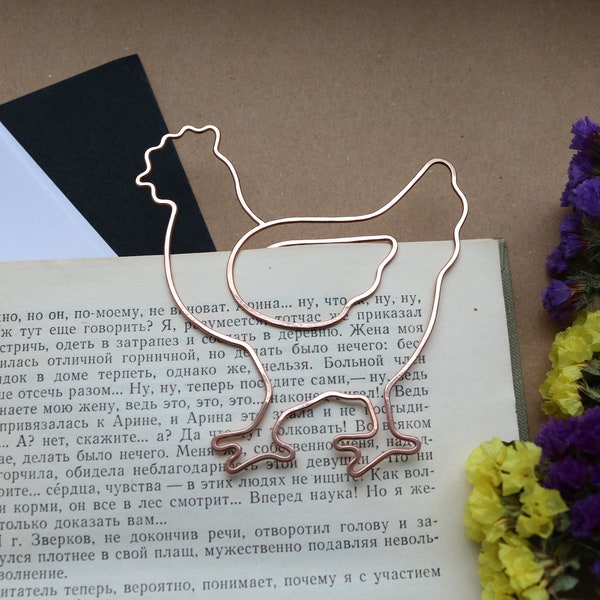 Chicken Bookmark - Etsy