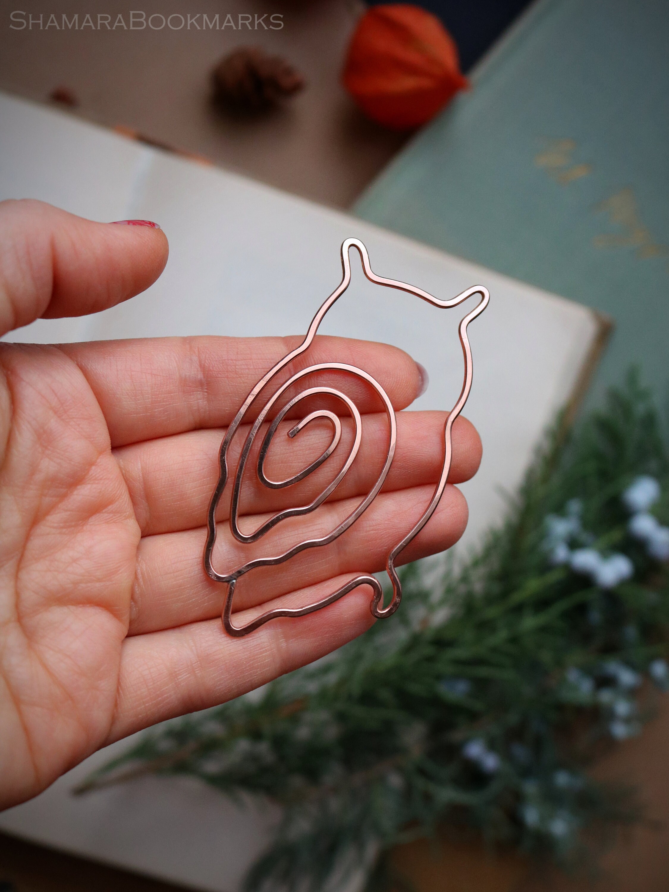 Personalized Wire Bookmark Paperclip Owl Bird Gift for | Etsy