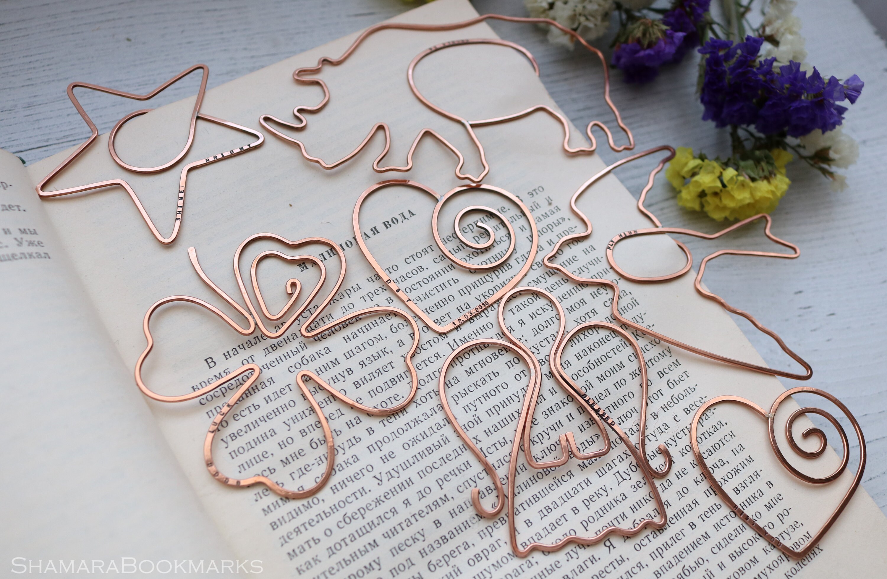 Personalized Wire Bookmark Paperclip Alpaca Gift for - Etsy