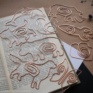 Personalized Wire Bookmark, Turtle, Paper Clip, Gift for Booklover ...