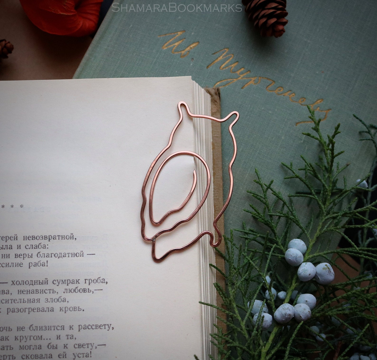 Personalized Wire Bookmark Paperclip Owl Bird Gift for | Etsy