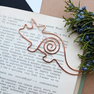 Personalized Metal Bookmark, Wire Paperclip, Dinosaur Book Mark, Custom ...