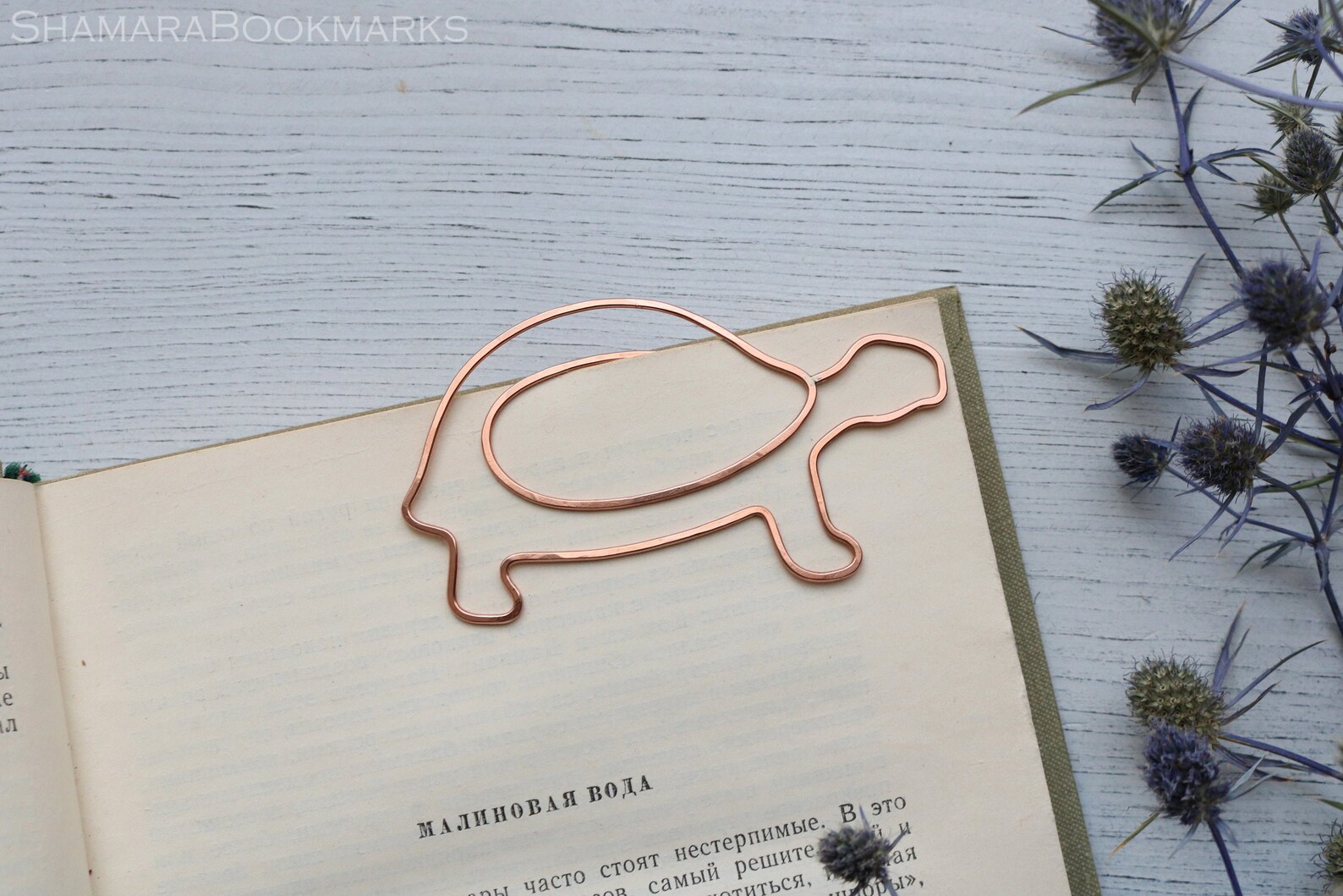 Personalized Wire Bookmark Turtle Paper Clip Gift for | Etsy