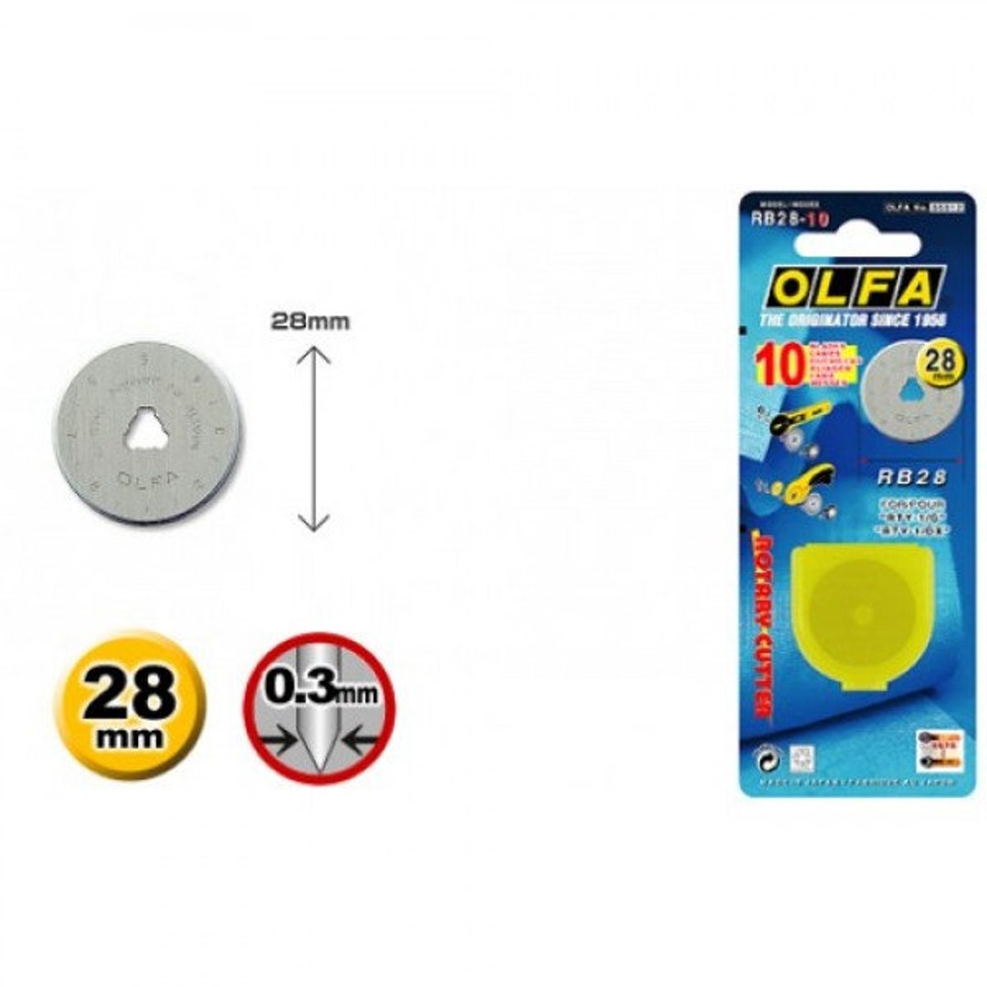 Olfa Spare Blade RB28-10 28mm pack of 10 free UK Delivery - Etsy
