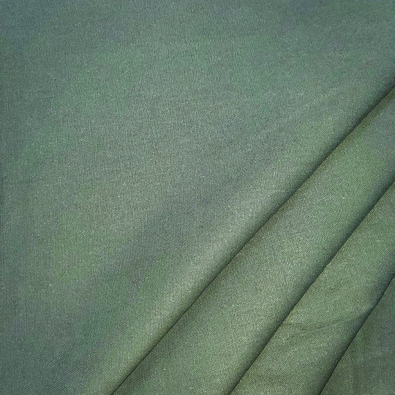 100% Organic Cotton Hemp Fabric Light Green - Etsy UK