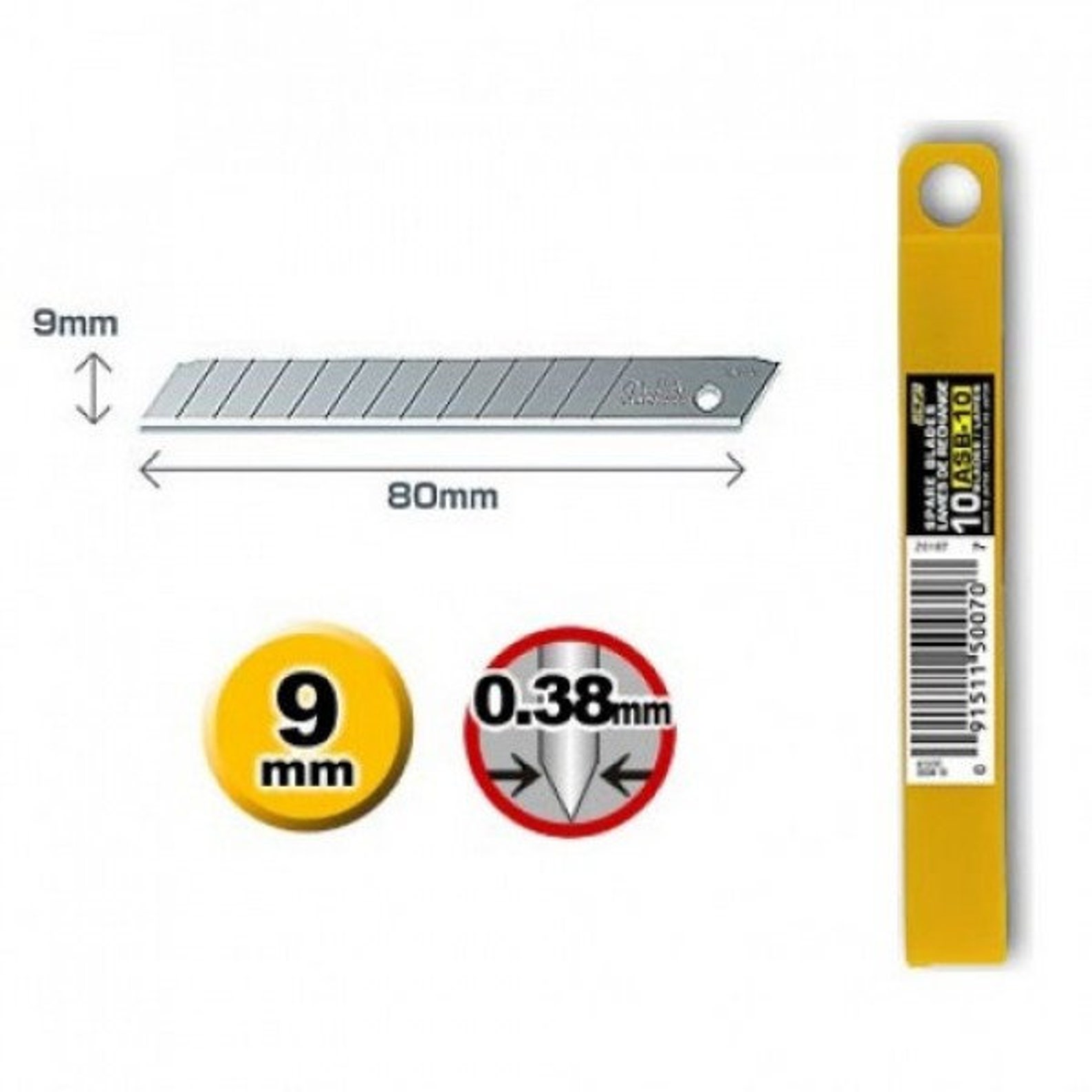 Olfa ASB-10 Spare Blades pack of 10 Free UK Delivery | Etsy