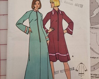 House Coat Pattern - Etsy