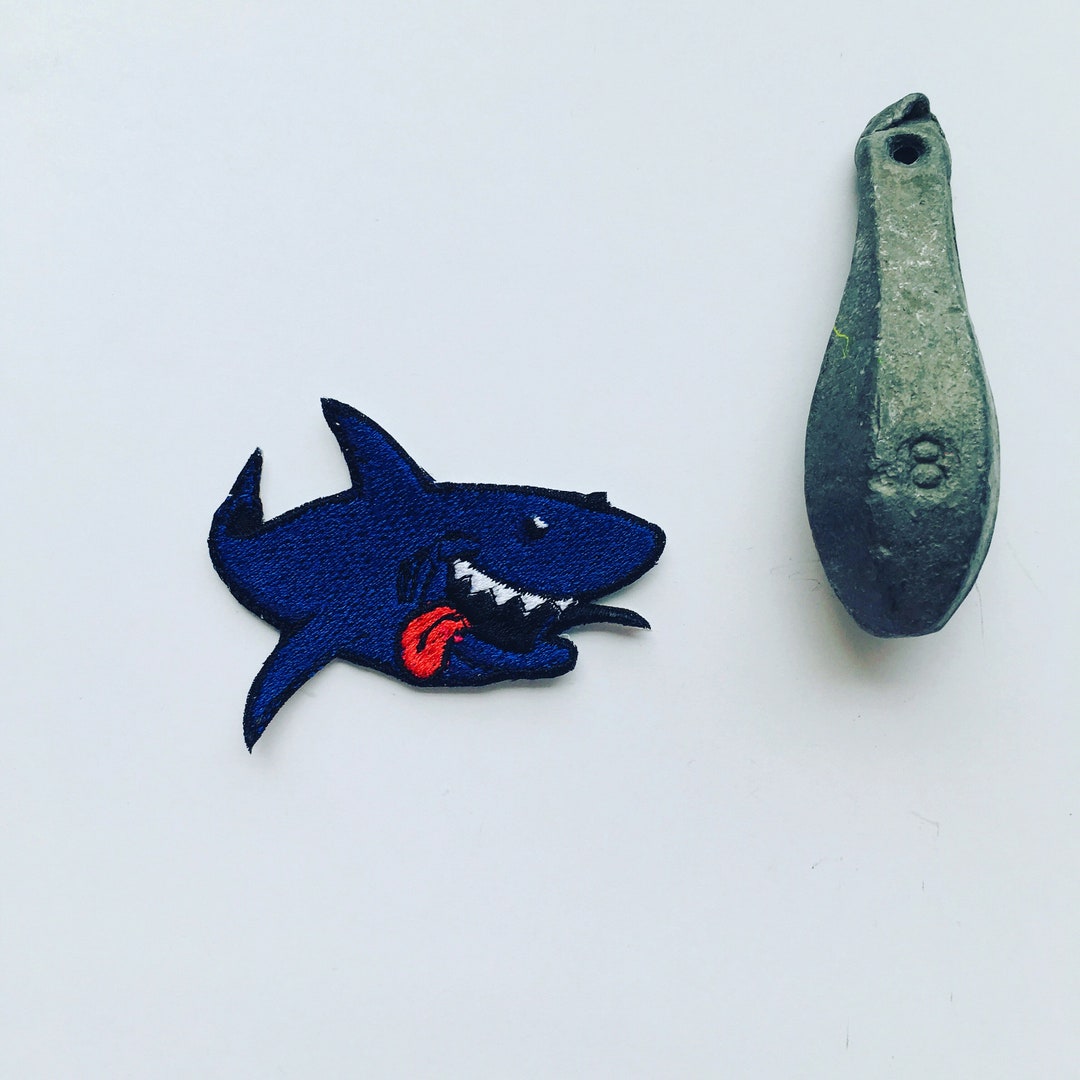 Shark Iron on Patch for Clothes Fisherman Patch Ocean - Etsy