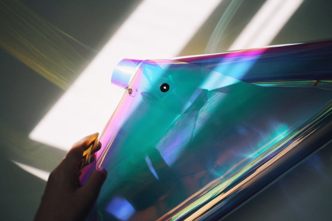 Iridescent/holographic Potting Tarp | Repotting Tarp | Potting Mat ...