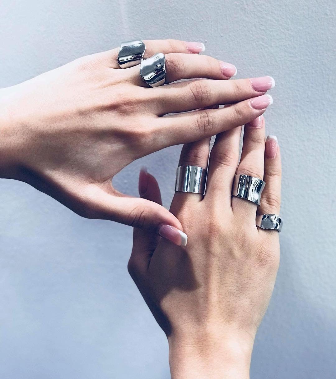 Sterling Silver Ring Cuff Ring Large Silver Ring Tube Ring | Etsy