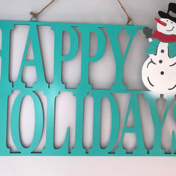 Christmas Painted Sign - Etsy
