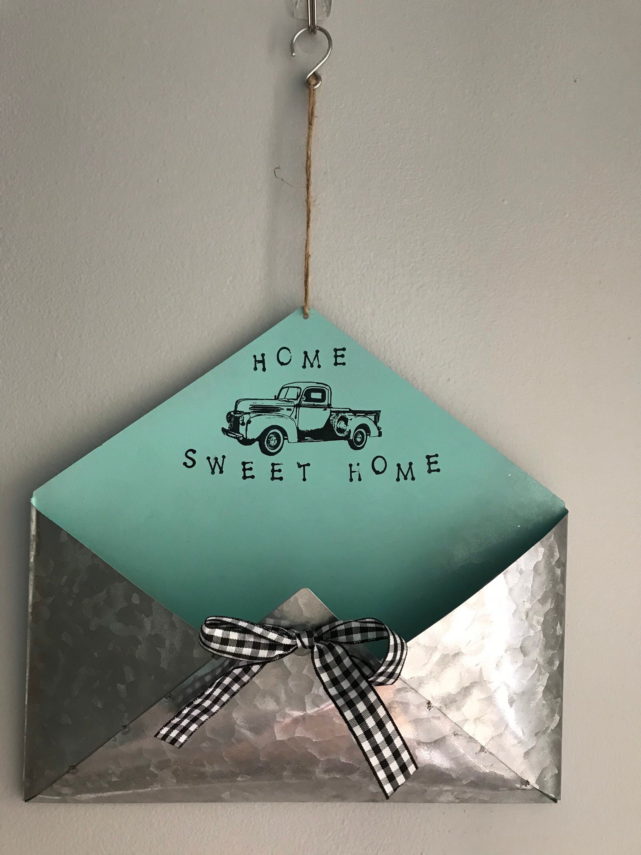 Old Truck Metal Envelope Wall Decor - Etsy
