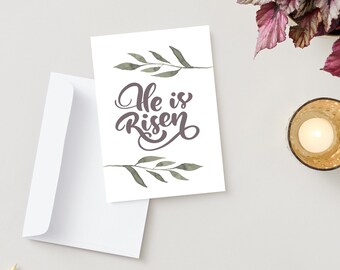 Scripture Easter Cards, Printable Easter Cards, Christian Easter ...