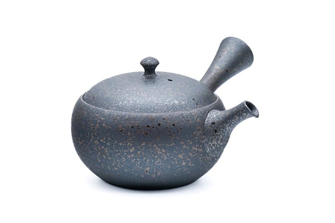 Japanese Kyusu - 藤田徳太 Fujita Tokuta - Ash Glazed Tokoname Teapot ...
