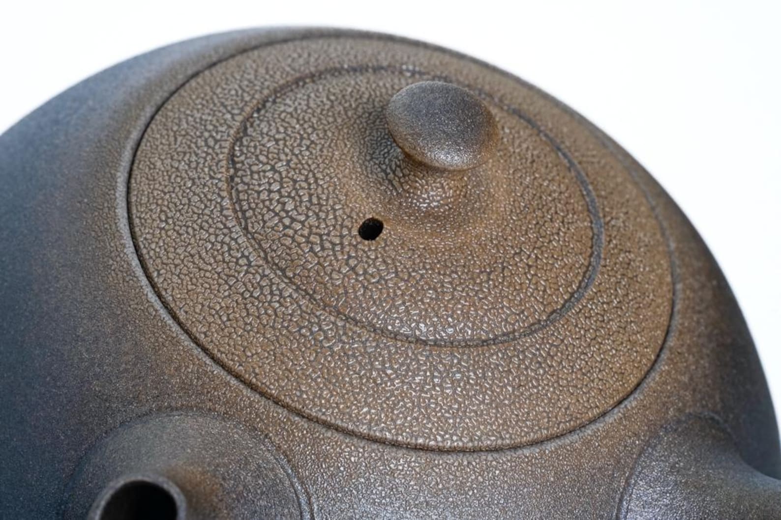 Japanese Kyusu - 藤田徳太 Fujita Tokuta - Dome Textured Tokoname Teapot ...