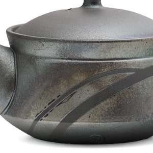 Japanese Houhin - 澤田朋大 Sawada Tomohiro - Metallic Striped Tokoname-yaki ...