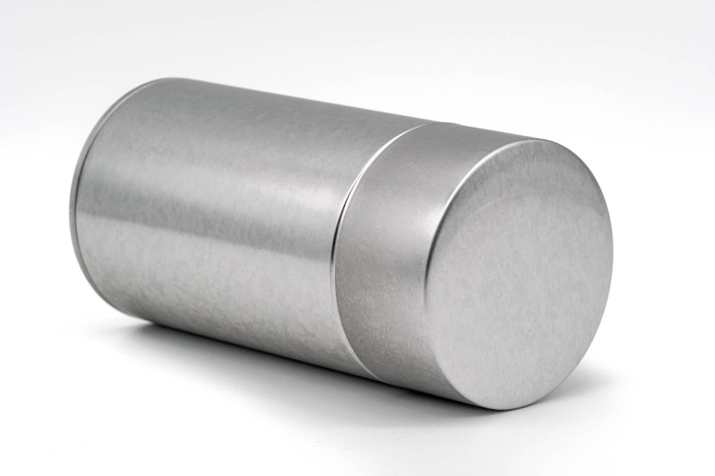 Japanese Chazutsu 江東堂 Kotodo Silver Metal Tea Canister - Etsy