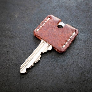 Personalised Leather Key Cover, Leather Key Cap, Key Covers for House ...