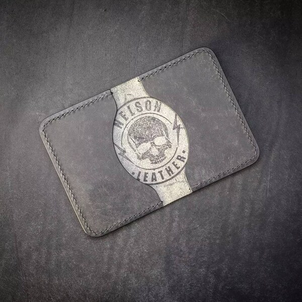 Skull Wallet - Etsy