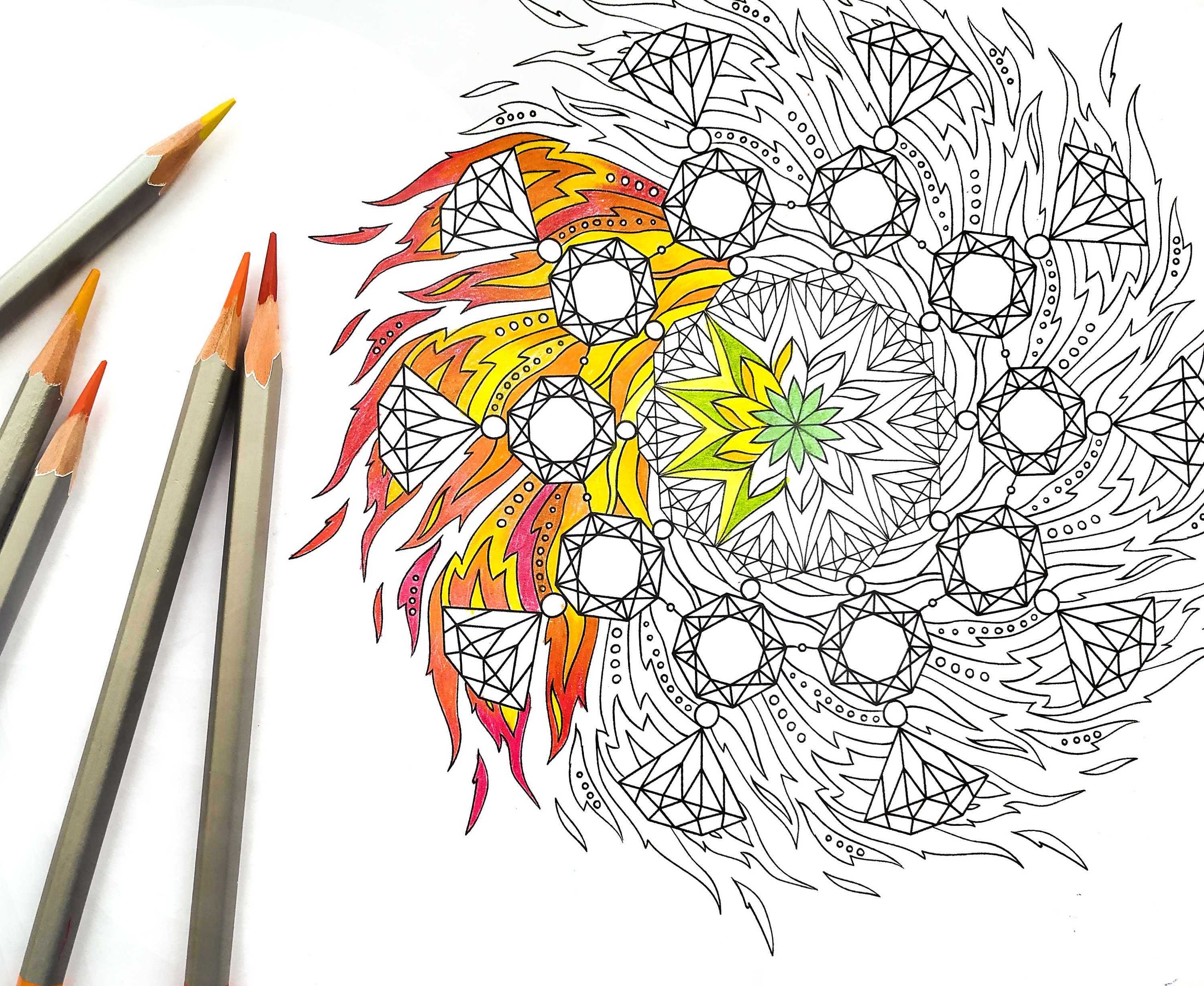 50 Printable Mandala Book Bundle Bulk Digital Coloring Pages - Etsy