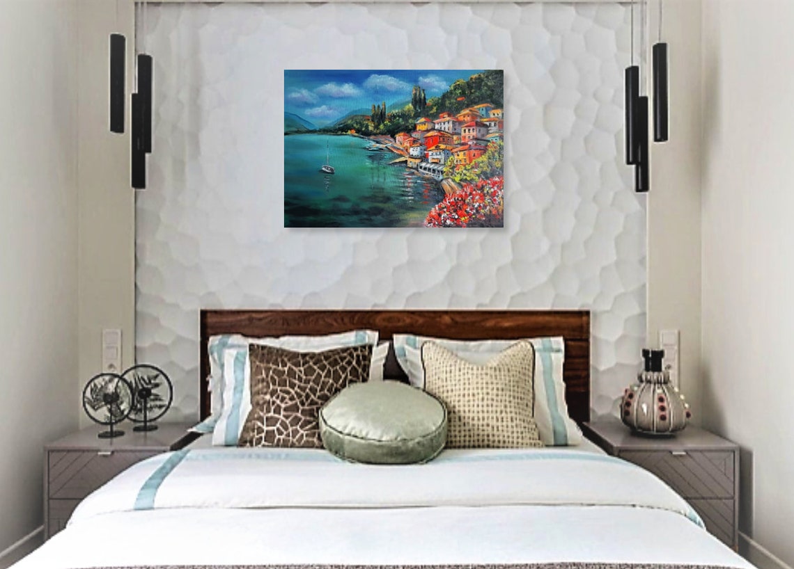 Italian Painting Original Art Made to Order Oil Painting | Etsy