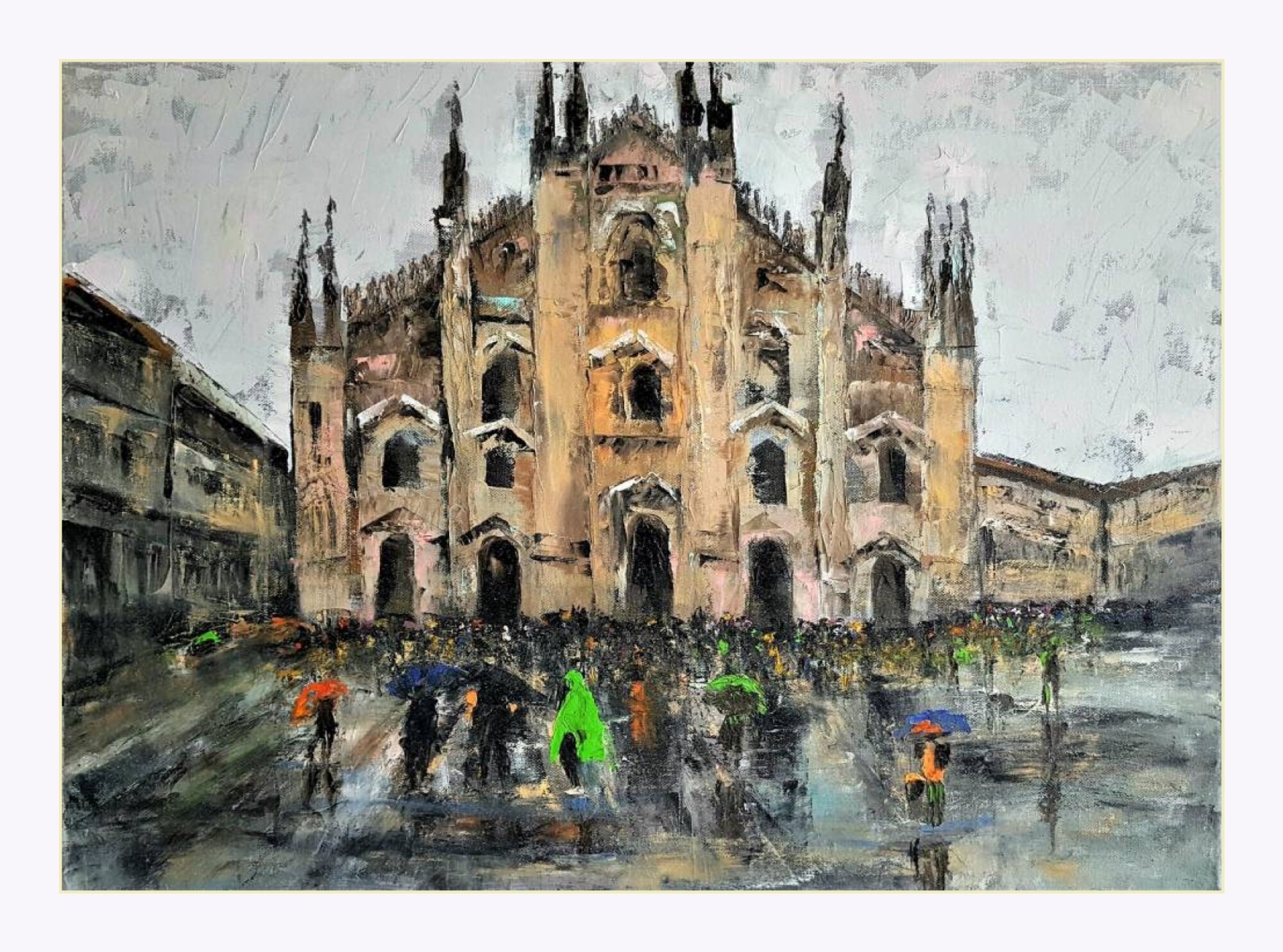 Cathedral Of Milan Blueprint