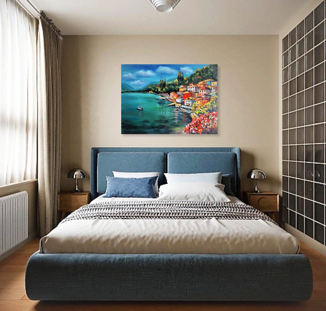 Italian Painting Original Art Made to Order Oil Painting | Etsy