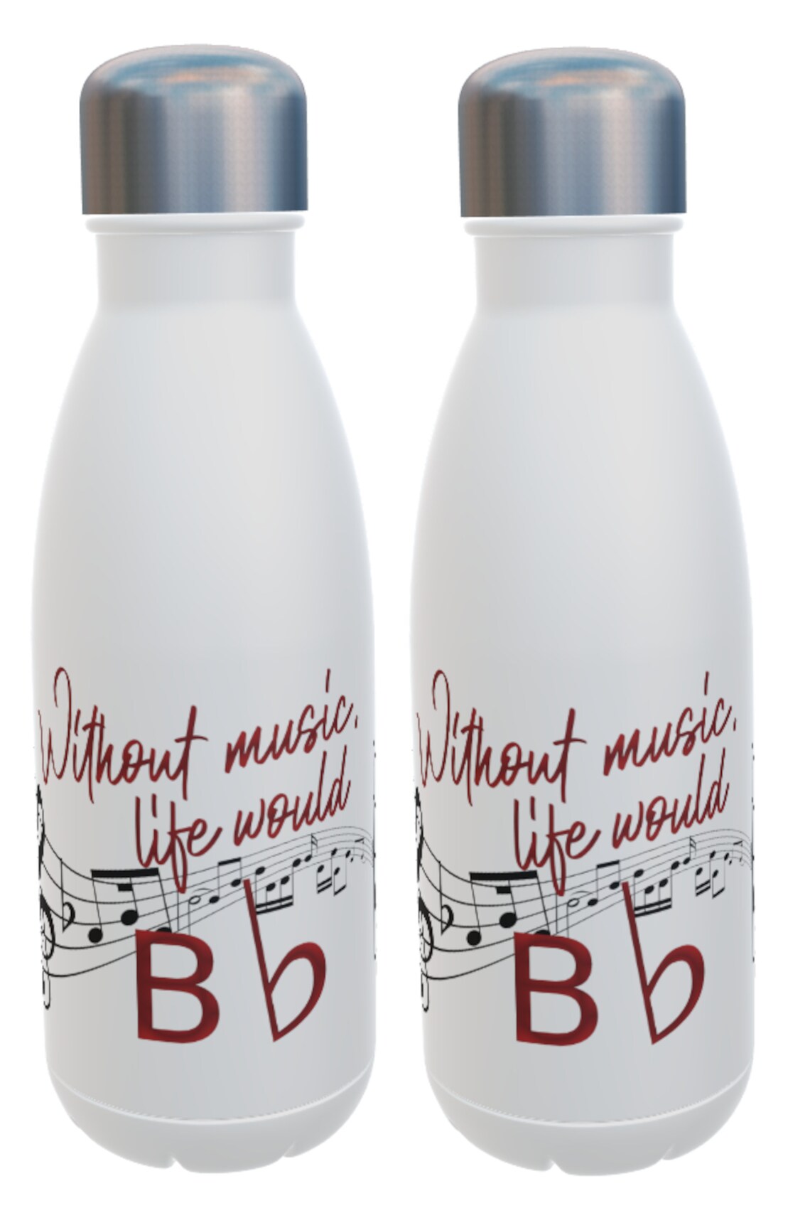 Musical Note Insulated Drinks Bottle Insulated Water Bottle - Etsy