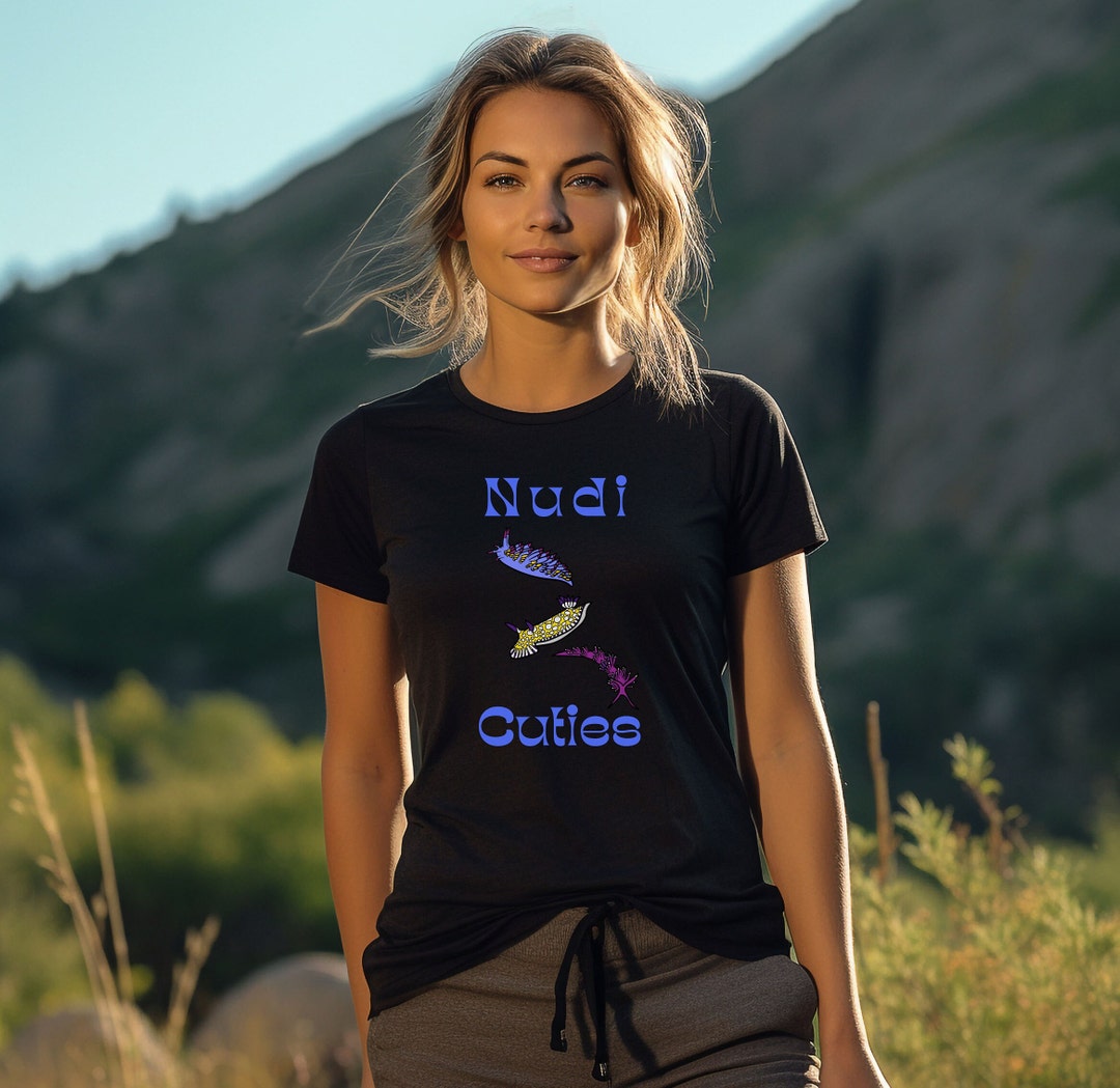 Nudibranchs T-shirt Sea Slug Shirt Gastropod Mollusc Tee Scuba Gift ...