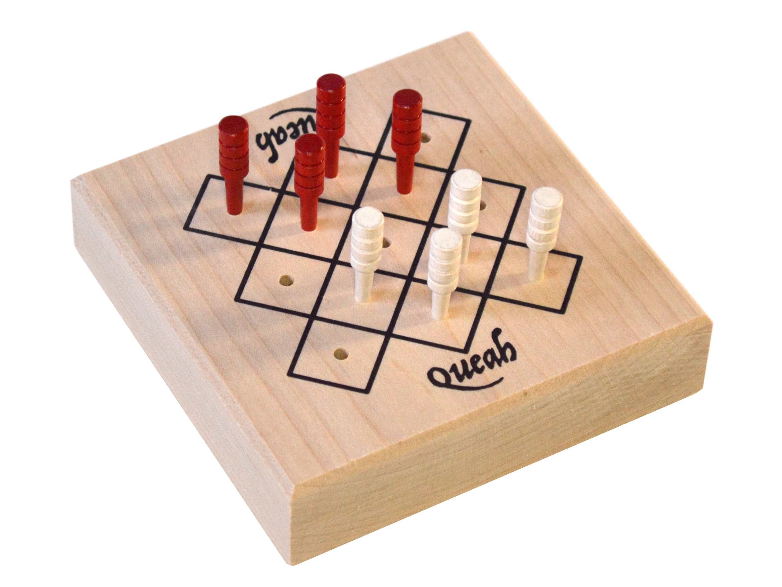 Queah is a 2-player Strategy Game From Liberia in West Africa a Peg ...