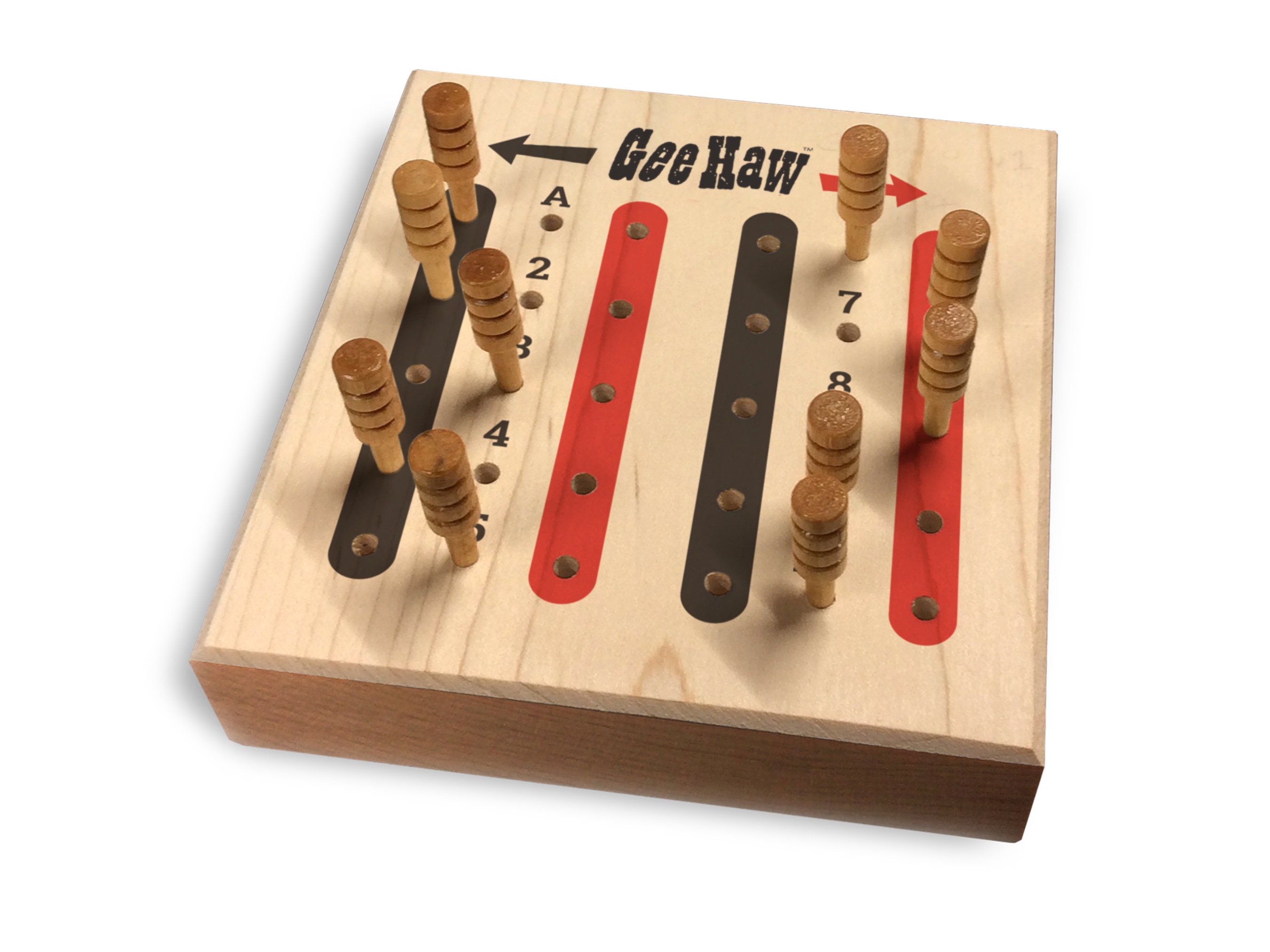 Gee-haw is a Solo Game of Cards and Pegs - Etsy