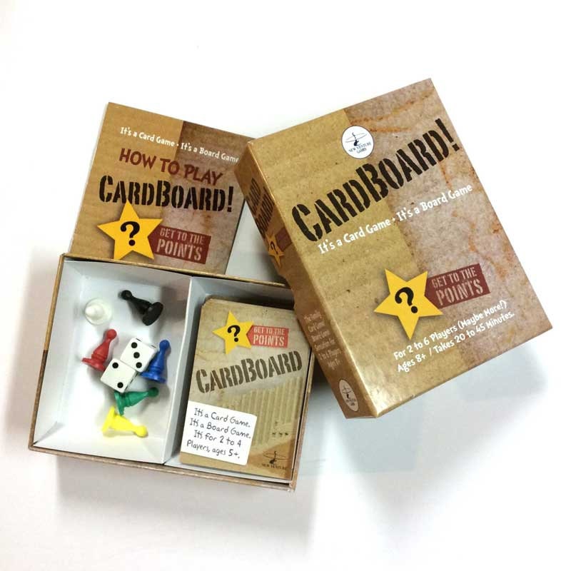 Cardboard a Table-top Game for 2 to 6 Players of Almost Any Age - Etsy