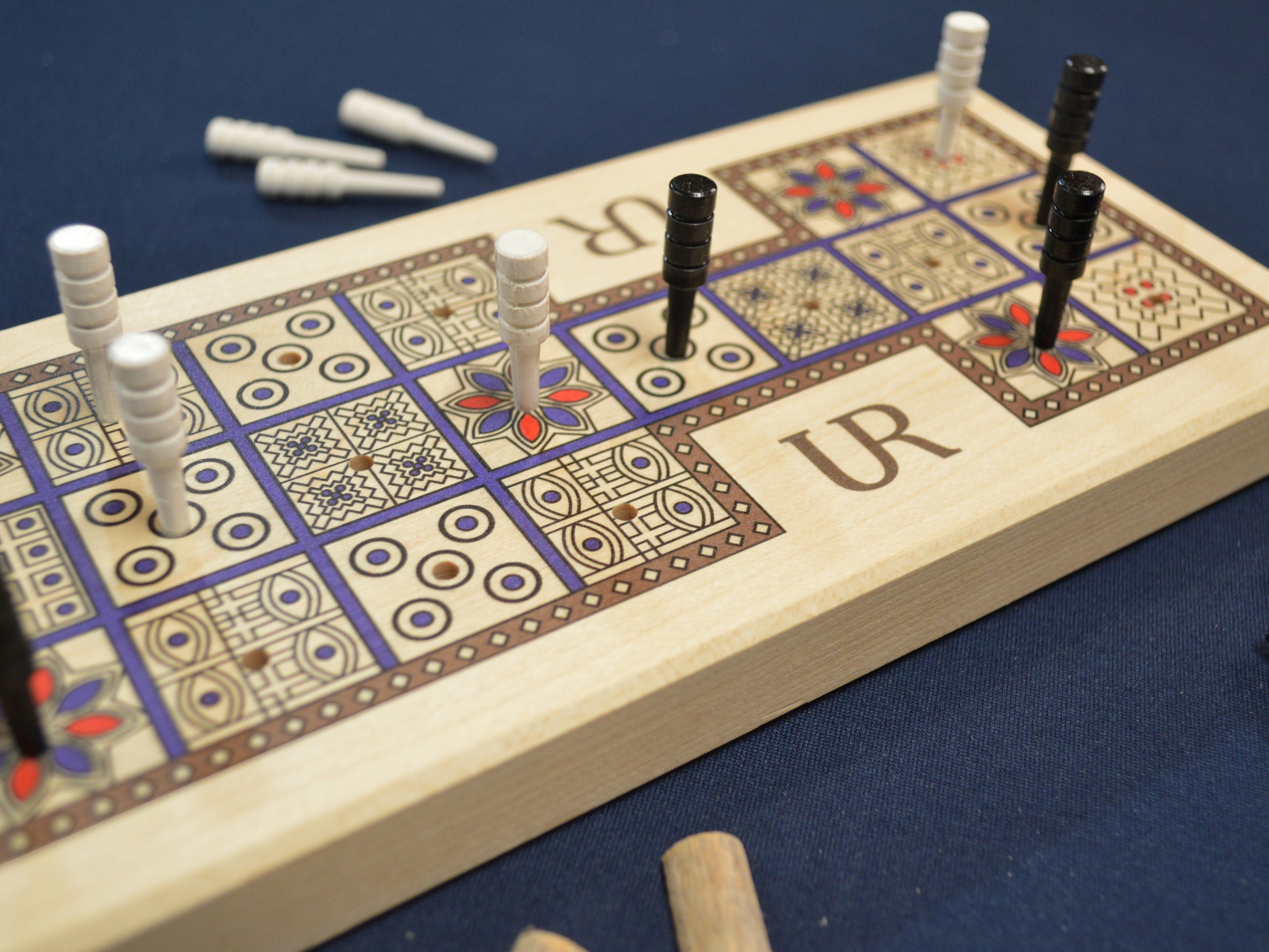 Royal Game of Ur Deluxe A Color Reproduction of the Original 5,000-year ...