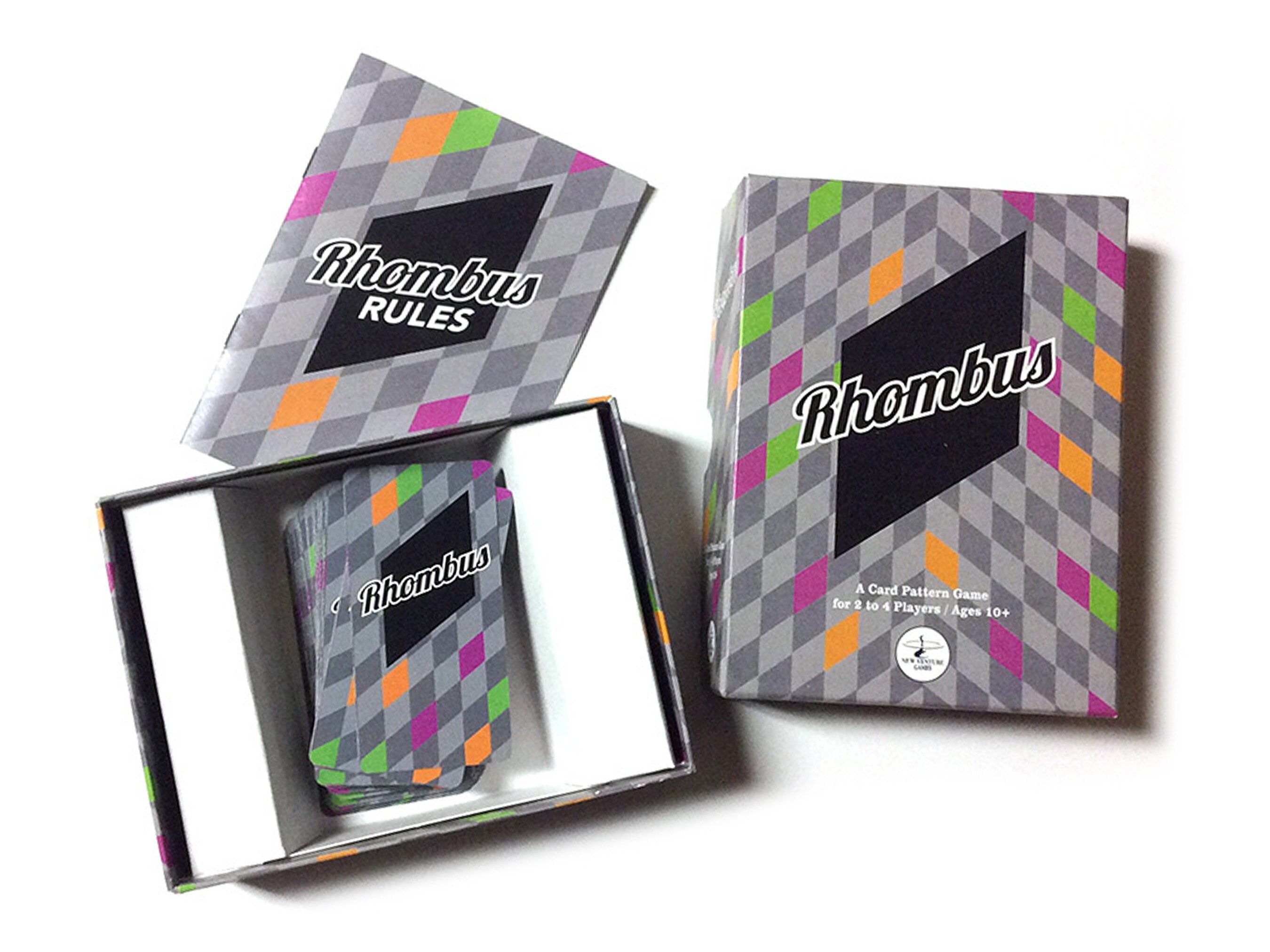 Rhombus A Pattern-making Card Game for Family Game Night - Etsy