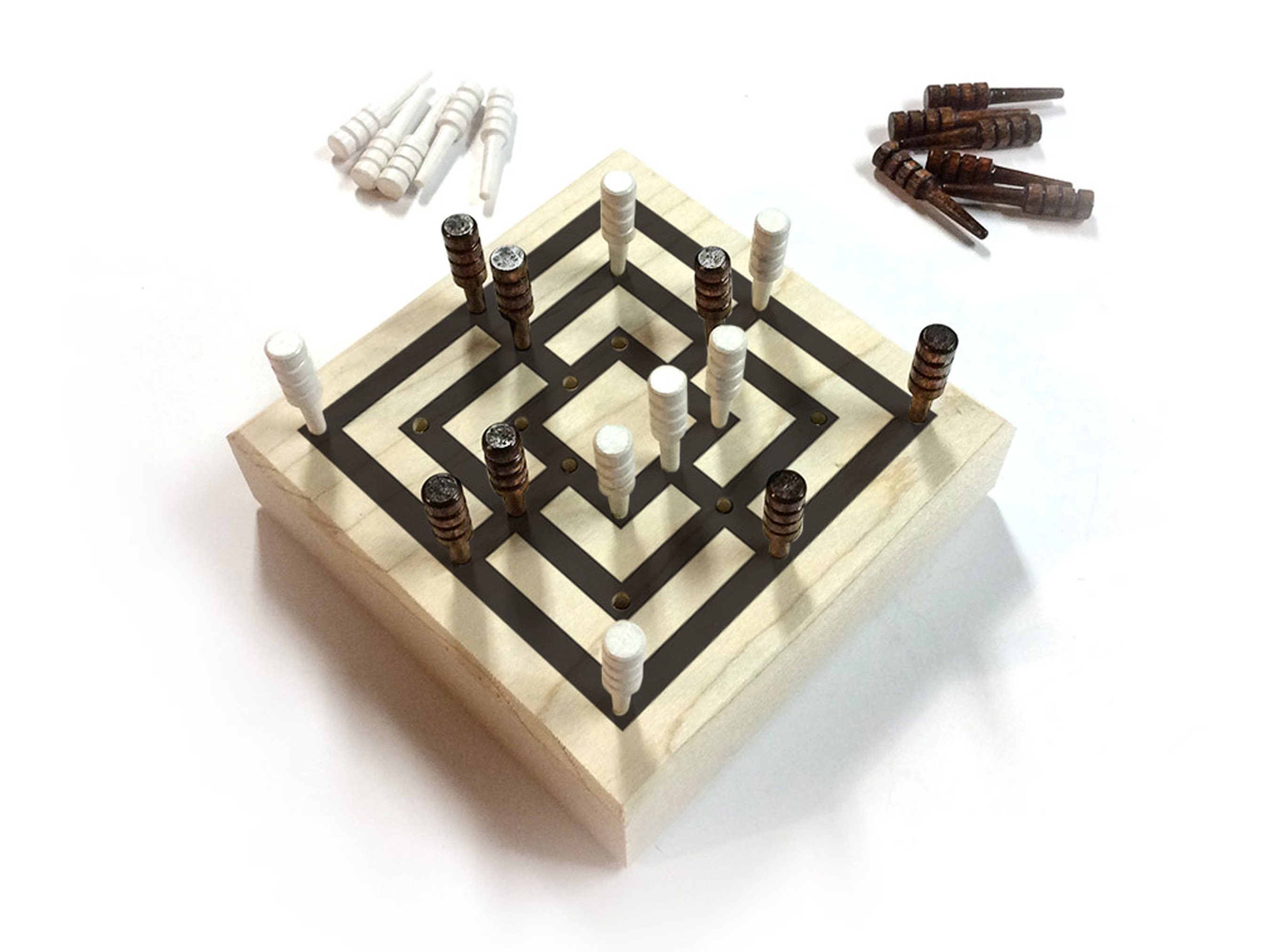 Morabaraba A Traditional Game From South Africa, a Cousin to the ...