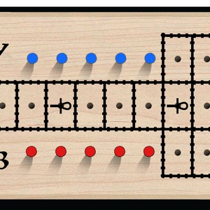 Aseb the Ancient Egyptian Game of 20 Squares - Etsy
