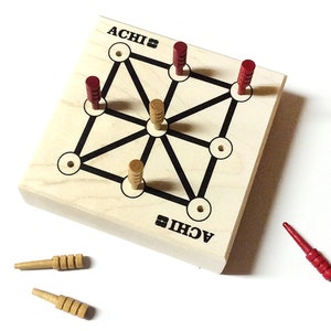 Achi a Historic Strategy Peg Game for 2 Players. - Etsy