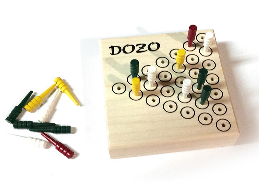 Dozo A Traditional Family Board Game From Japan for 3 Players. - Etsy