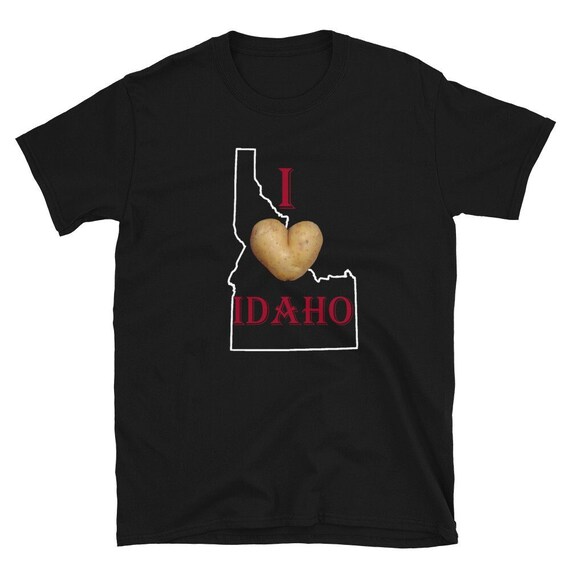 I Love Idaho T Shirt Idaho Potato T Shirt Idaho Shirt Idaho | Etsy