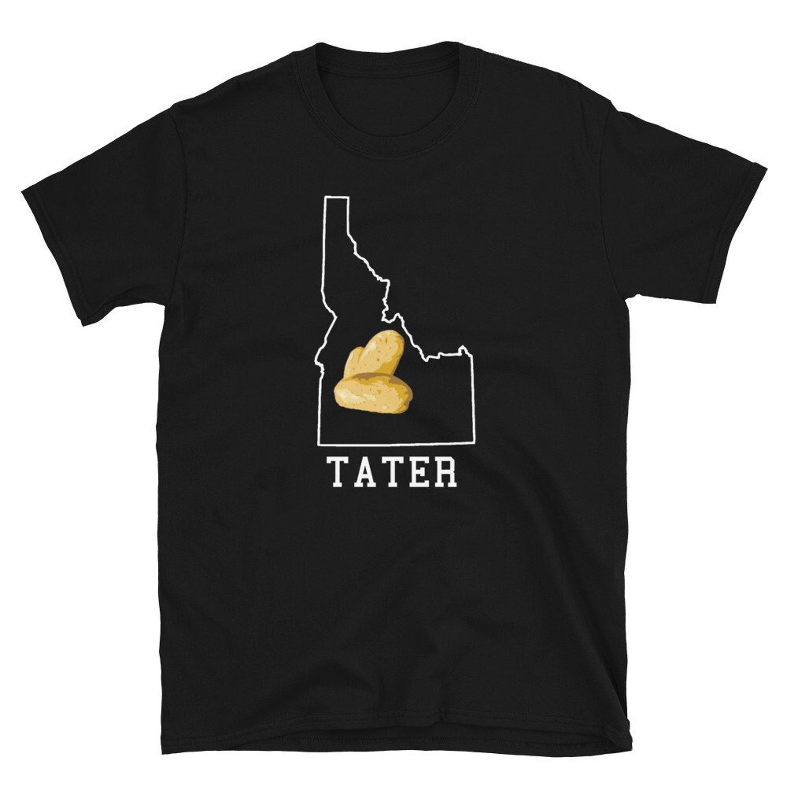 Idaho Potato T-shirt: Idaho Tater Tee - Etsy