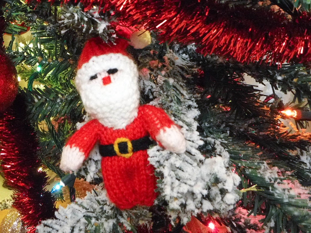 Christmas Mini Santa Doll - Etsy