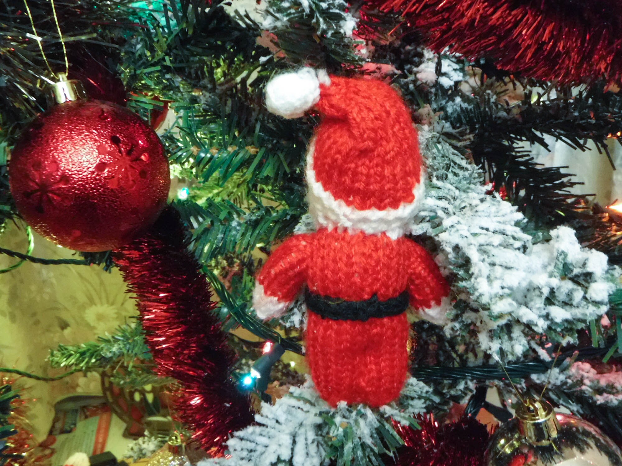 Christmas Mini Santa Doll - Etsy