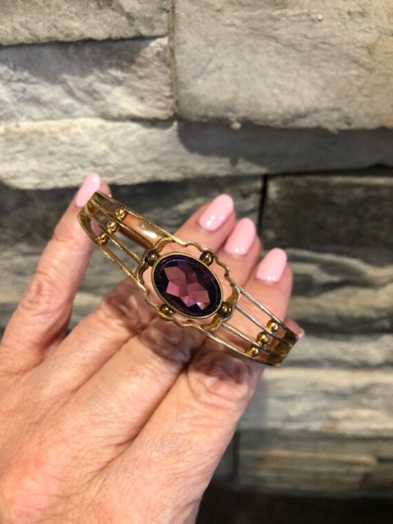 Antique 1908 Art Nouveau CHARLES HORNER Enamel Sterli… - Gem