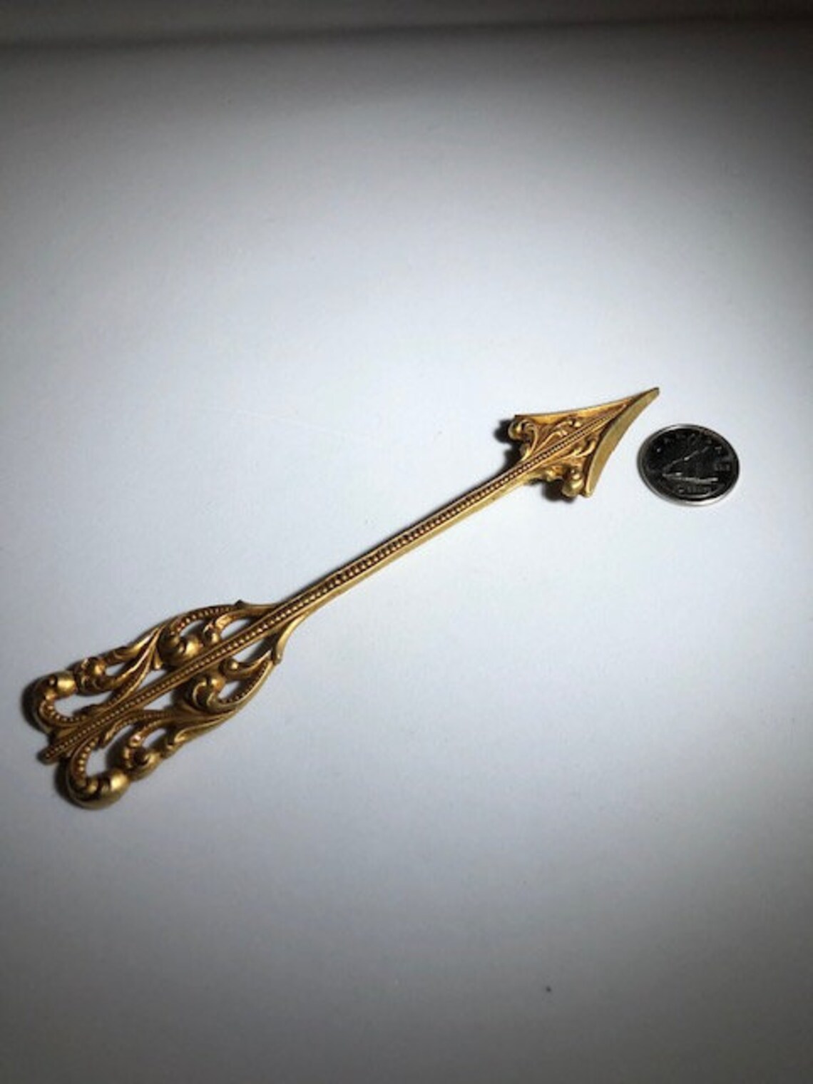 Cupid is Sending You: Lovely Vintage "arrow" Pin Goldtone (circa 1940 ...